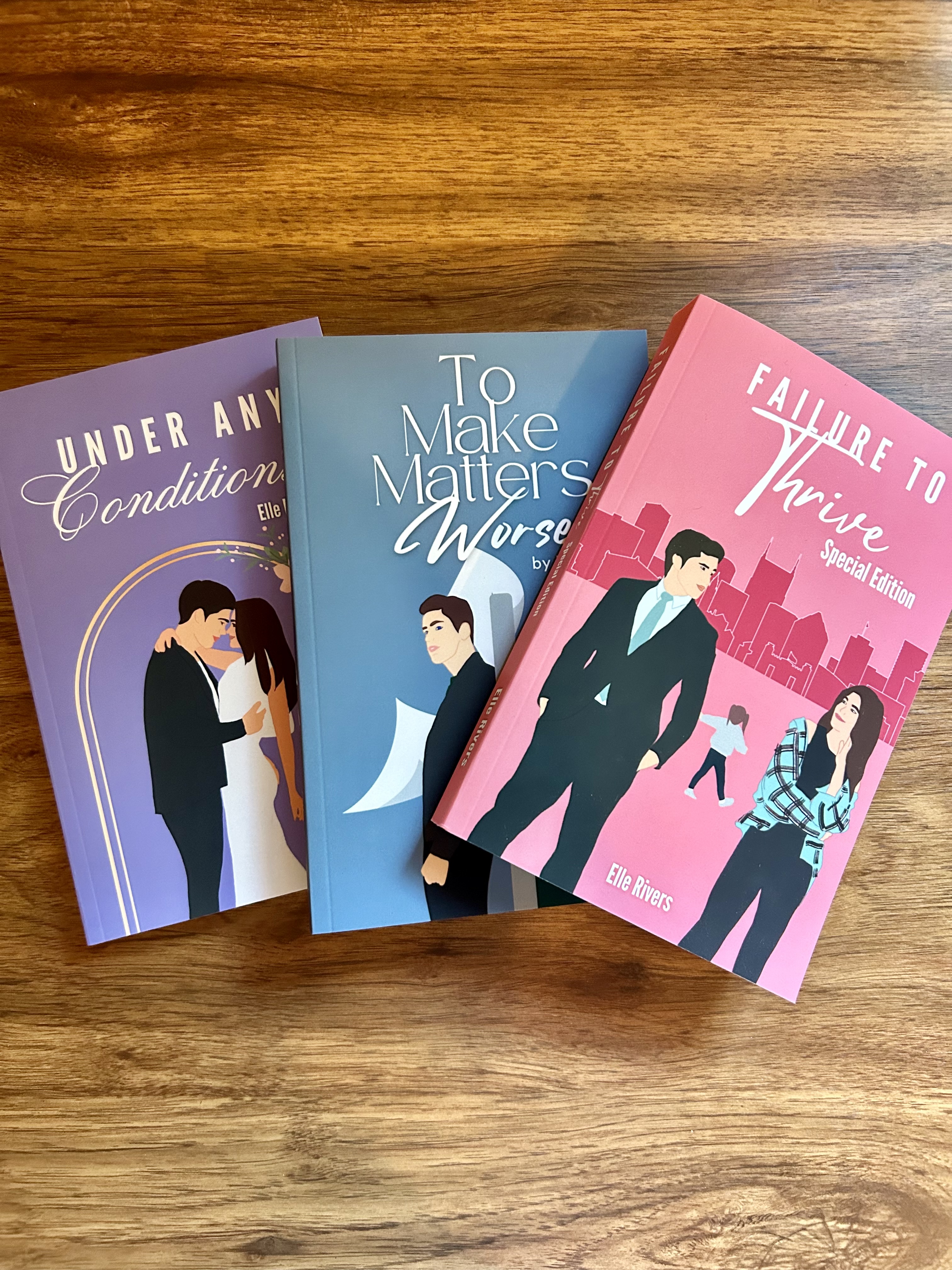 Author Spotlight: Elle Rivers “The Failure to Thrive” Series